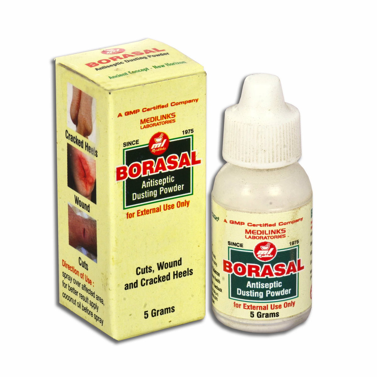 BORASAL DUSTING POWDER – MEDILINKS LABORATORIES